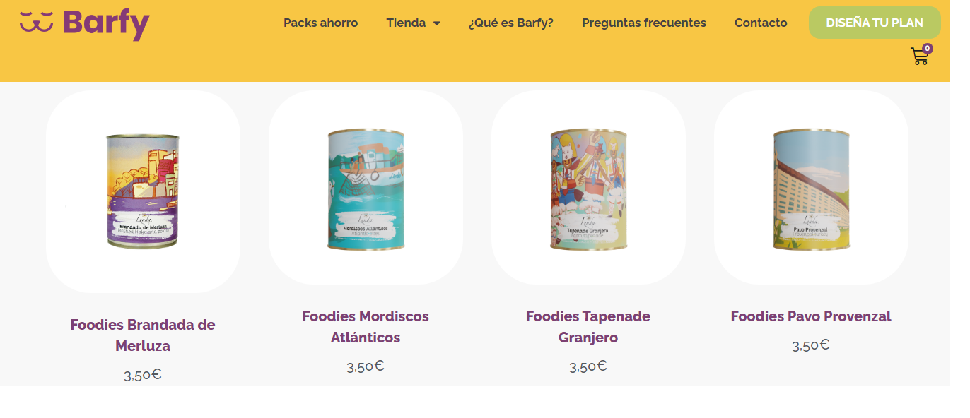 Solución para una alimentación saludable: Comprar Dieta Barf en Barfy ...